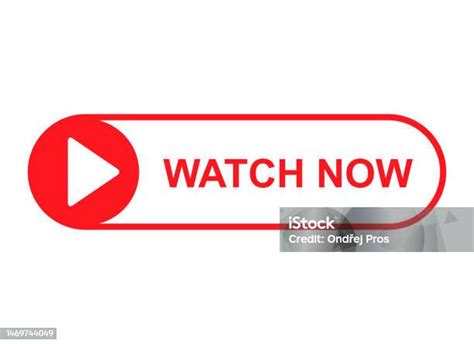 지금 보기 아이콘 웹사이트 온라인 버튼 플레이어 기호 재생 비디오 벡터 일러스트레이션 그래픽 사용자 인터페이스에 대한 스톡 벡터 아트 및 기타 이미지 그래픽 사용자