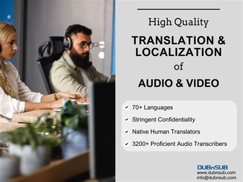 DUBnSUB: Dubbing Studio, Voice-Over, Audio Description & Subtitling ...