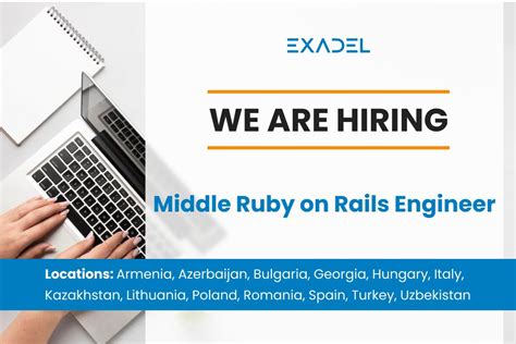 Vera Filatava On Linkedin 🔔 🔔 🔔 Exadel Is Looking For A Middle Ruby On