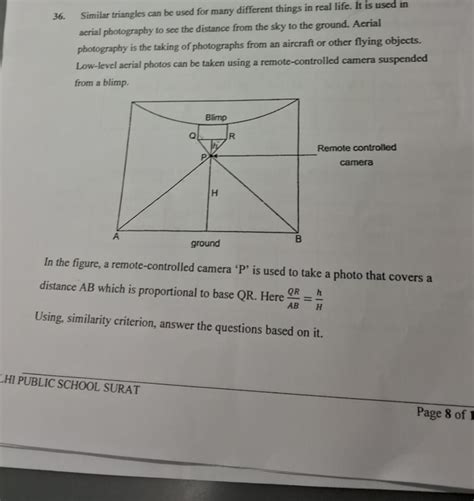 36 Similar Triangles Can Be Used For Many Different Things In Real Life