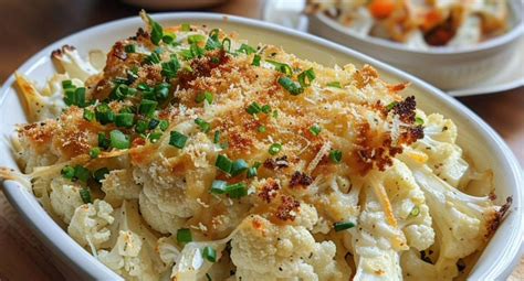 Receta De Coliflor Con Pollo Y Queso Paso A Paso