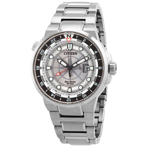 Citizen Endeavor Eco Drive Gmt Mens Watch Bj7140 53a 4974374311436