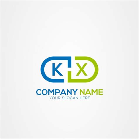 Premium Vector Creative Minimal Monogram Letter Kx Medicine Logo Elements