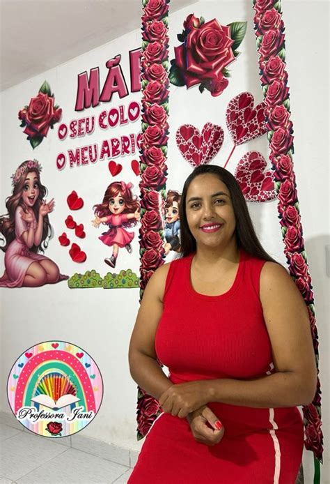 Painel MÃe Seu Colo É O Meu Abrigo Professora Jani