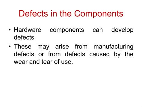 Fault Tolerance Techniques Ppt