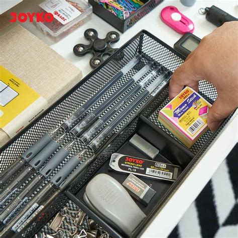 Promo Joyko Ds Desk Set Pen Holder Jaring Jala Tempat Alat Tulis Diskon Di Seller Joyko