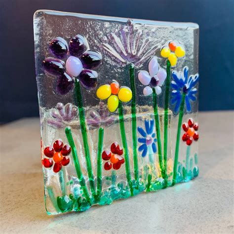 Fused Glass Kit Craft Kit Make At Home Glass Tea Light Kit By Twice