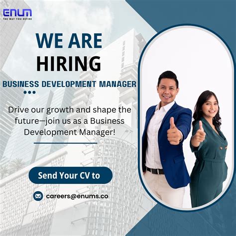 enum on linkedin enum urgenthiring businessdevelopment manager