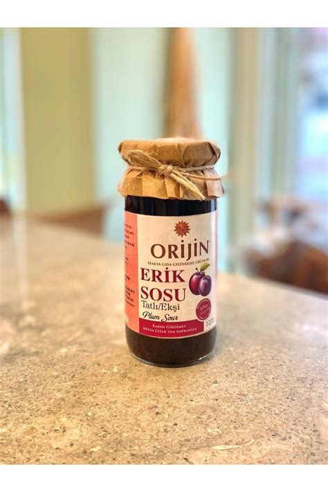 Orijin Trakya Gıda Erİk Sosu Tatli EkŞİ 320 Gr Fiyatı Yorumları