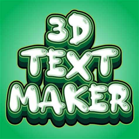 3D Text Maker Online Free | Create logo design, 3d text maker, Graphic design logo