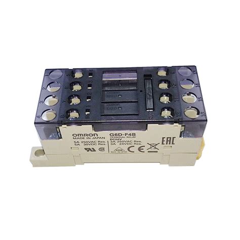 New G6d F4b Dc24v Omron Terminal Relay Module Fast Ship Ebay