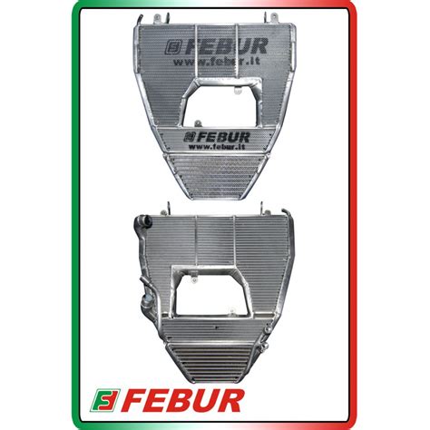 Parts Ducati 899 959 1199 1299 V2 Radiator Febur