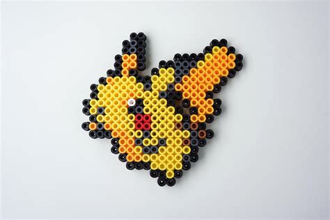 Pikachu Perler Bead Sprite By Knitsandperls On Deviantart