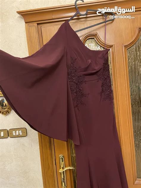 فستان سهرات فاخر بلون خمري شبه جديد 267279675 السوق المفتوح
