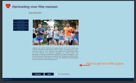 Html How To Get Rid Of Space Between Buttons And Contentparagraph