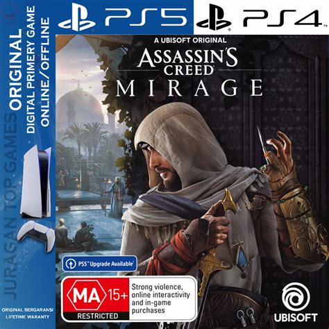 Jual Assassins Creed Mirage Ps4 And Ps5 Digital Sharing Primery