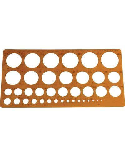 Buy Technical Drawing Circle Template Largedraughtsmans Online Spark Star