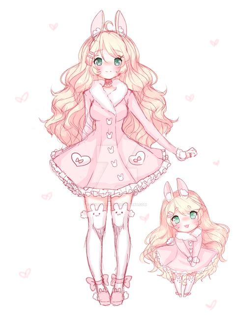 Closed Snow Bunny Adopt By Critterpunk On Deviantart