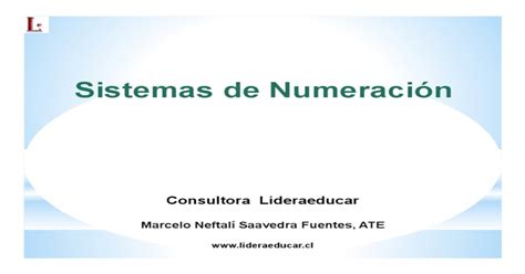 15 Sistemas De Numeracion PDF Document