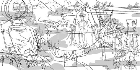 文成公主进藏图白桃与白 站酷zcool