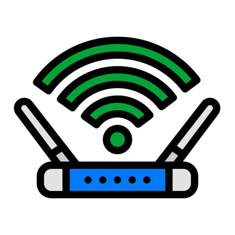 Icono De Router De Wifi Photo Idea Studio Lineal Color