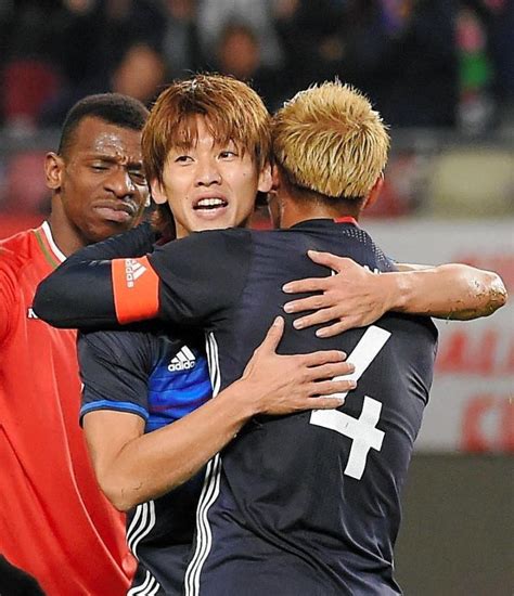 日本が4ゴール快勝 大迫が2ゴール 小林祐が代表初ゴールサッカーデイリースポーツ Online