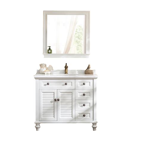 American Style Classical Bathroom Vanity Drawers Bathroom Furniture Set