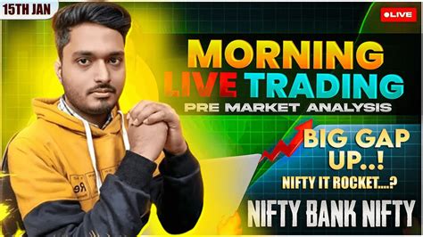 Live Trading Banknifty Nifty Options Jan Share Market Live Updates News