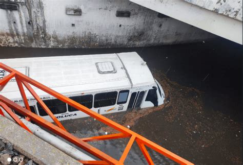 Caos Por Lluvias En El Valle De Toluca Capital Estado De México