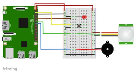 Playing With Electronics Raspberry Gpio Zero Library Tutorial Trybotics