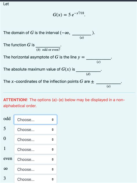 Solved Let G X E X The Domain Of G Is The Interval Chegg Com