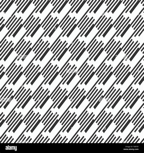 Abstract Seamless Stripped Pattern Parallel Diagonal Lines Of Different Thickness Modern