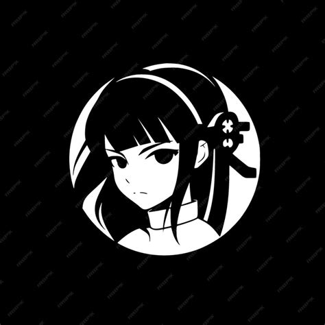 Premium Vector Anime Minimalist And Flat Logo Vector Illustration