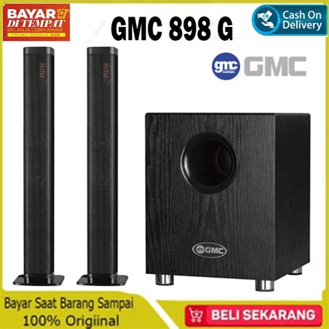 Jual TERBARU SOUND BAR GMC 898G SPEAKER Bass Bluetooth Remot Radio BT USB Shopee Indonesia
