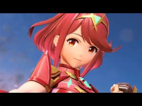 Pyra And Mythra Vs Villager Youtube