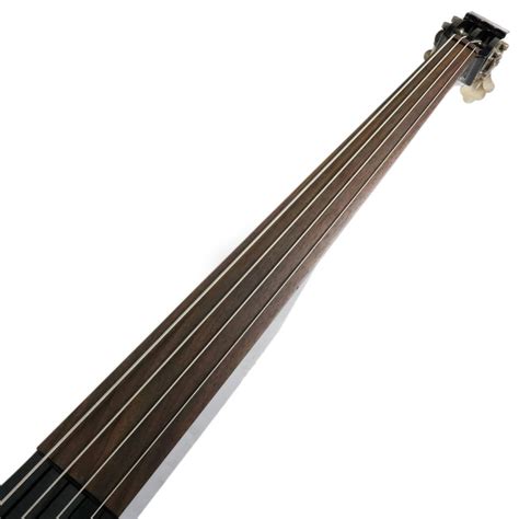 Used Dean Pace Electric Upright Bass Black Finish Cream City Music