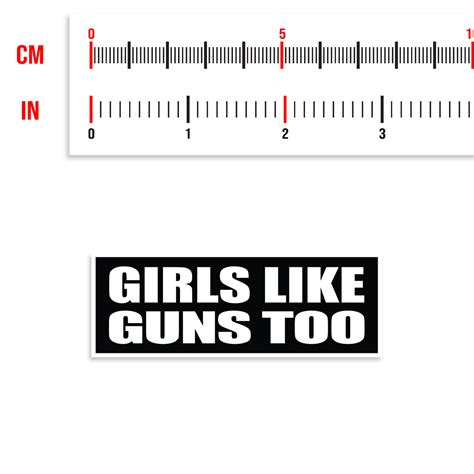 Girls Like Guns Too Sticker