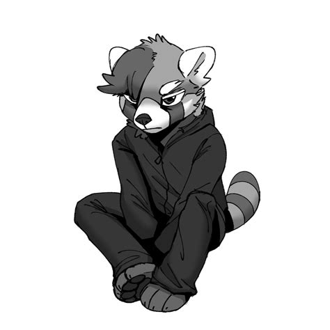 Brooding Red Panda Boy Oc Rfurry