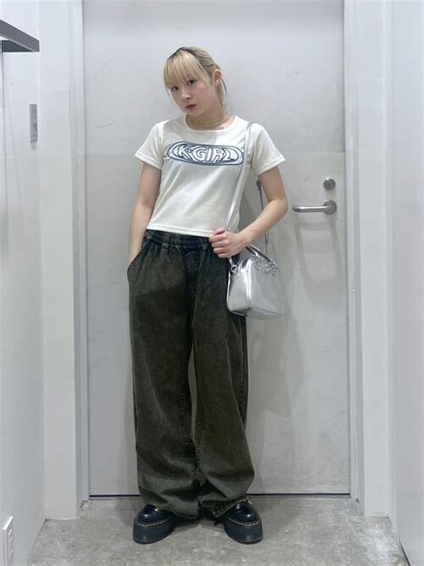多田花美（17009 Xlargex Girl お台場）｜x Girlのtシャツカットソーを使ったコーディネート Wear