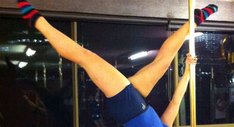 Chelsea Extended Butterfly  Pole Athletica Pole Dancing Classes