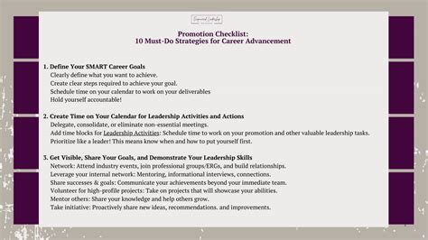 Get Your Free Promotion Ready Checklist