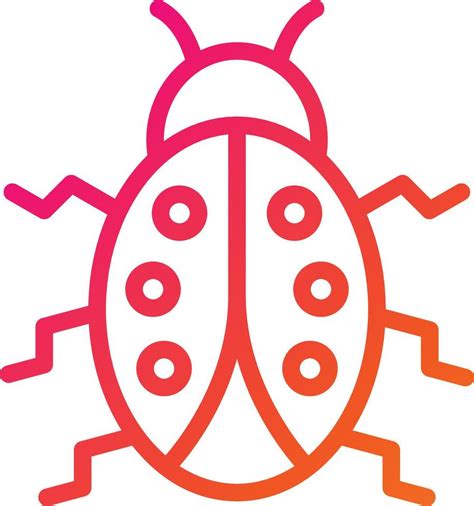 Lady Bug Vector Icon Design Illustration 21717343 Vector Art At Vecteezy