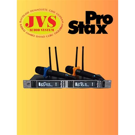 Pro Stax Ud 830i Wireless Microphone Shopee Philippines