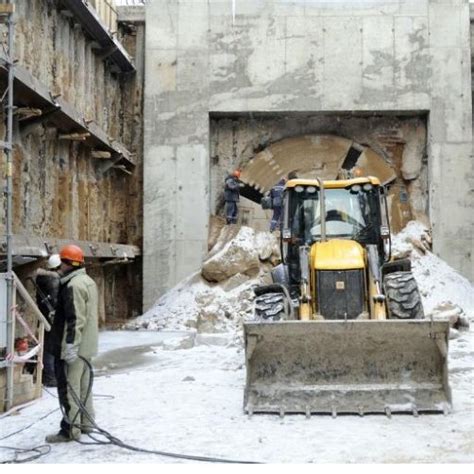 Construction Of Cross Passages And Subway Service Tunnels With Download Scientific Diagram