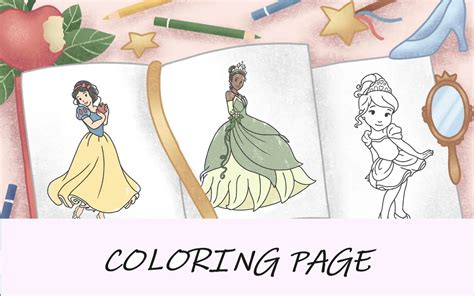 36 PÁginas Para Colorir De Princesas Da Disney Colorindo PÁginas
