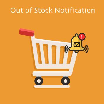 Magento Out Of Stock Notification Extension Enable Stock Alerts