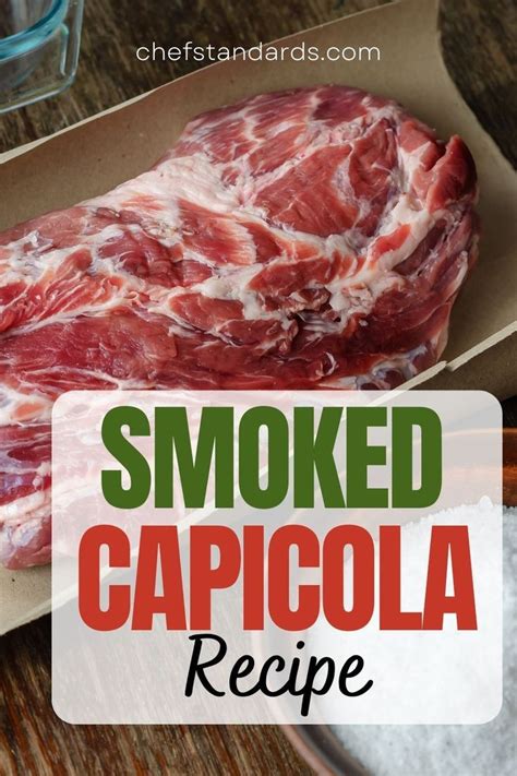 Smoked Capicola Recipe How To Make Cappacuolo Meat
