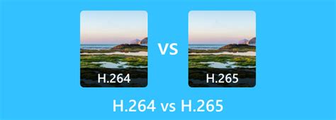 H.264 対 H.265: HEVC コーデックと AVC コーデックの比較