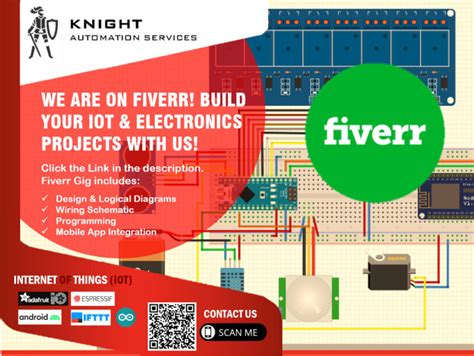 Do Iot Projects Using Adafruit Io Arduino And Nodemcu By Knightusman9