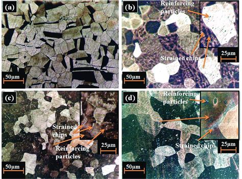 Microstructures Of Cast A Cu B A1 C A2 And D A4 Download Scientific Diagram